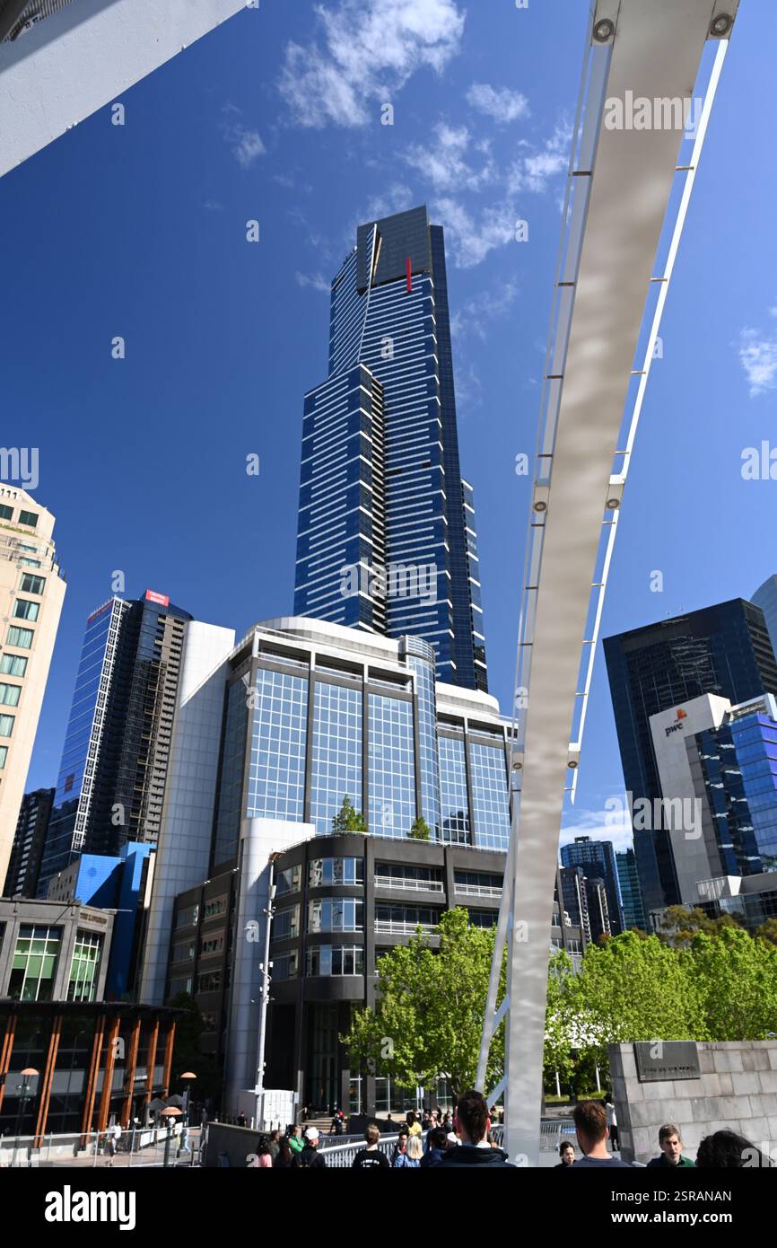 Eureka Tower, Southbank, Melbourne Central business district, Victoria ...