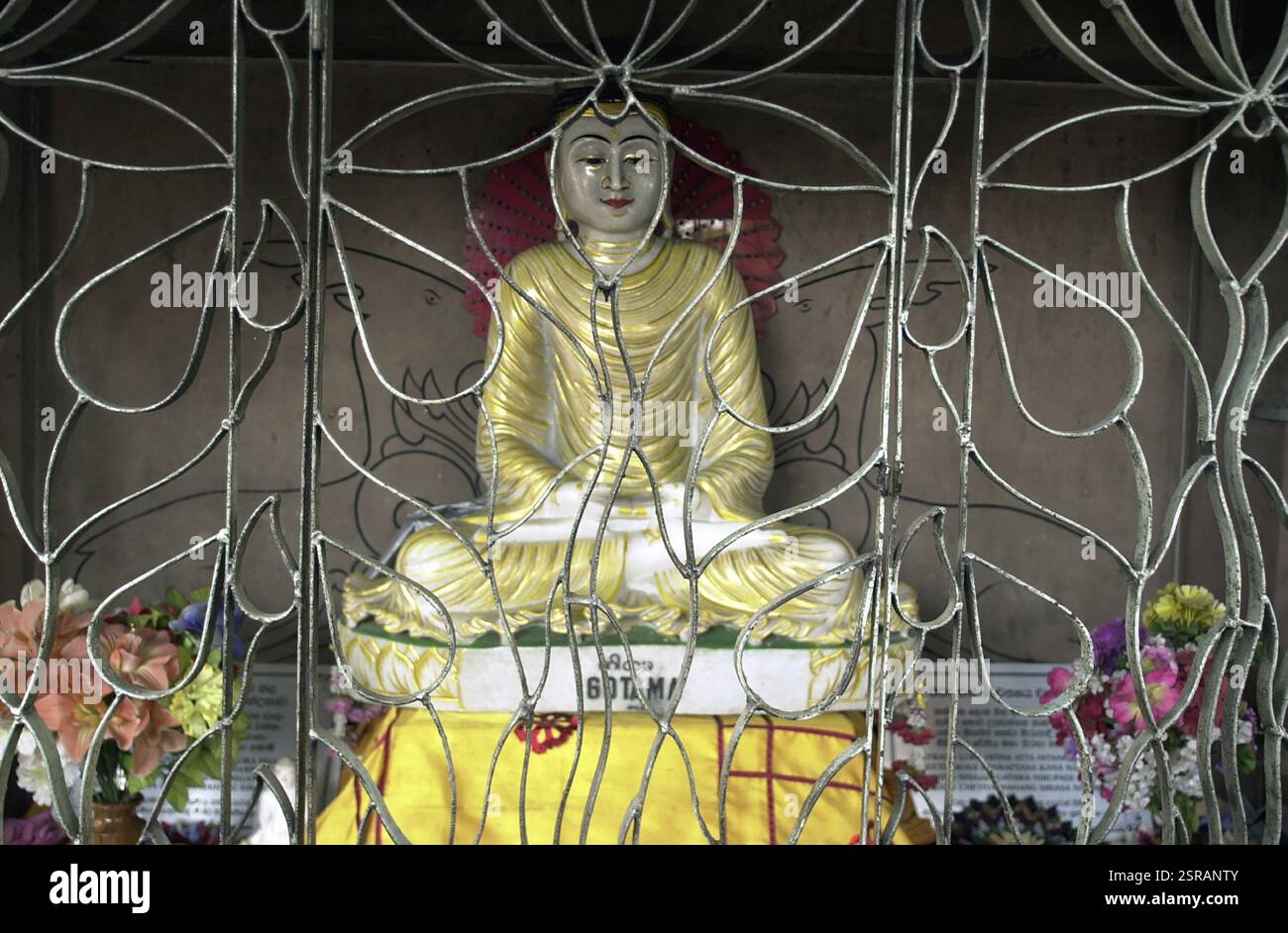 Gautam buddha statue, sarnath, banaras, varanasi, uttar pradesh, India ...