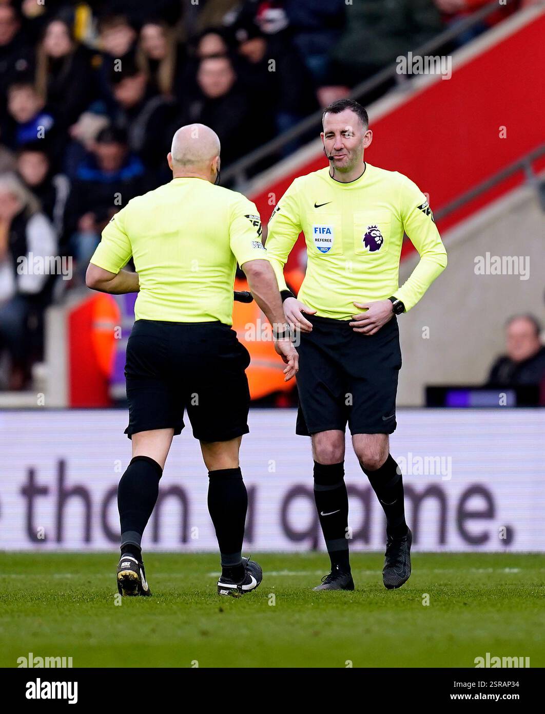Fourth official Chris Kavanagh replaces assistant referee Richard West ...