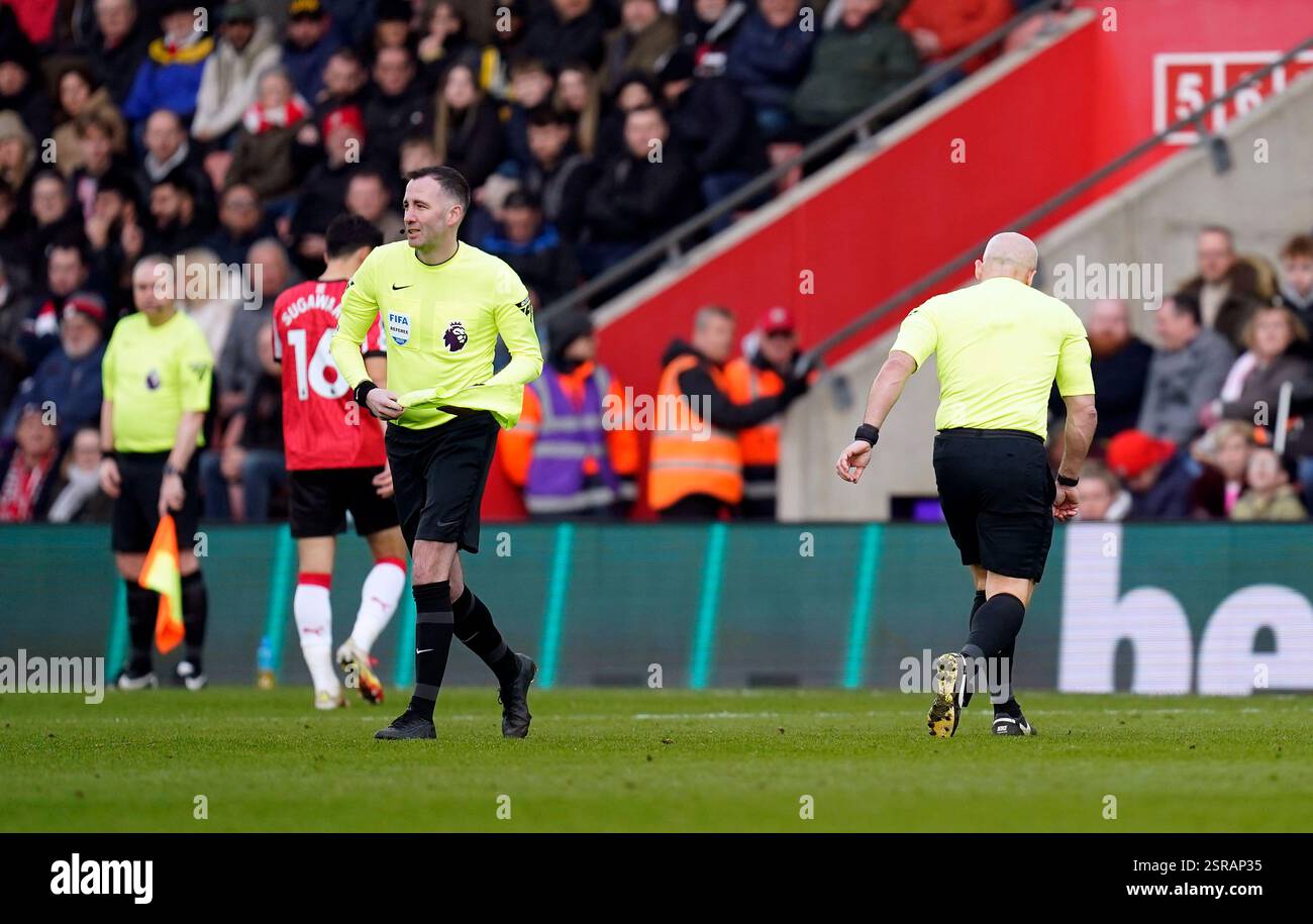 Fourth official Chris Kavanagh replaces assistant referee Richard West ...