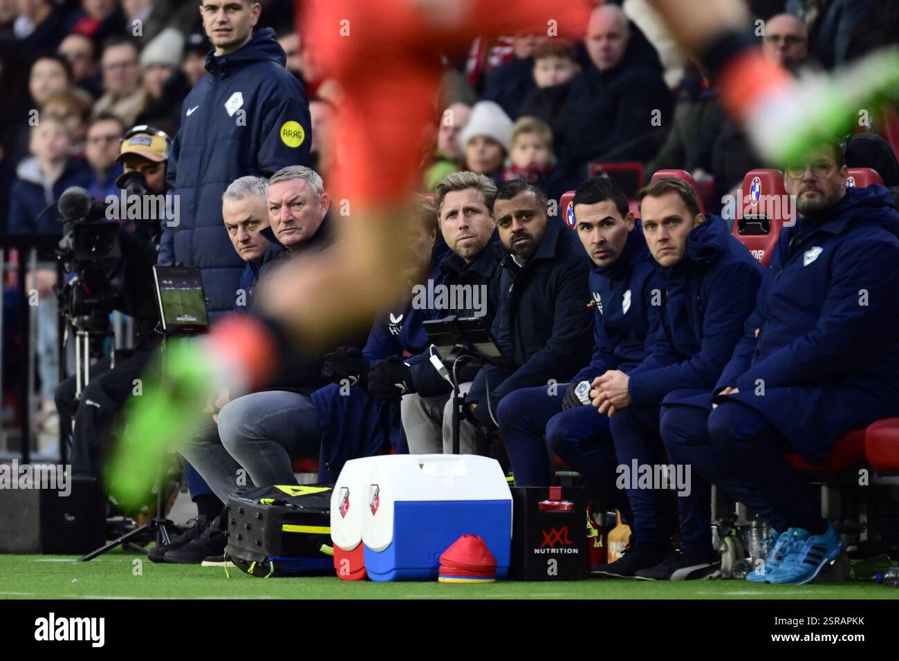 EINDHOVEN - (l-r) FC Utrecht assistant coach Rob Penders, FC Utrecht ...