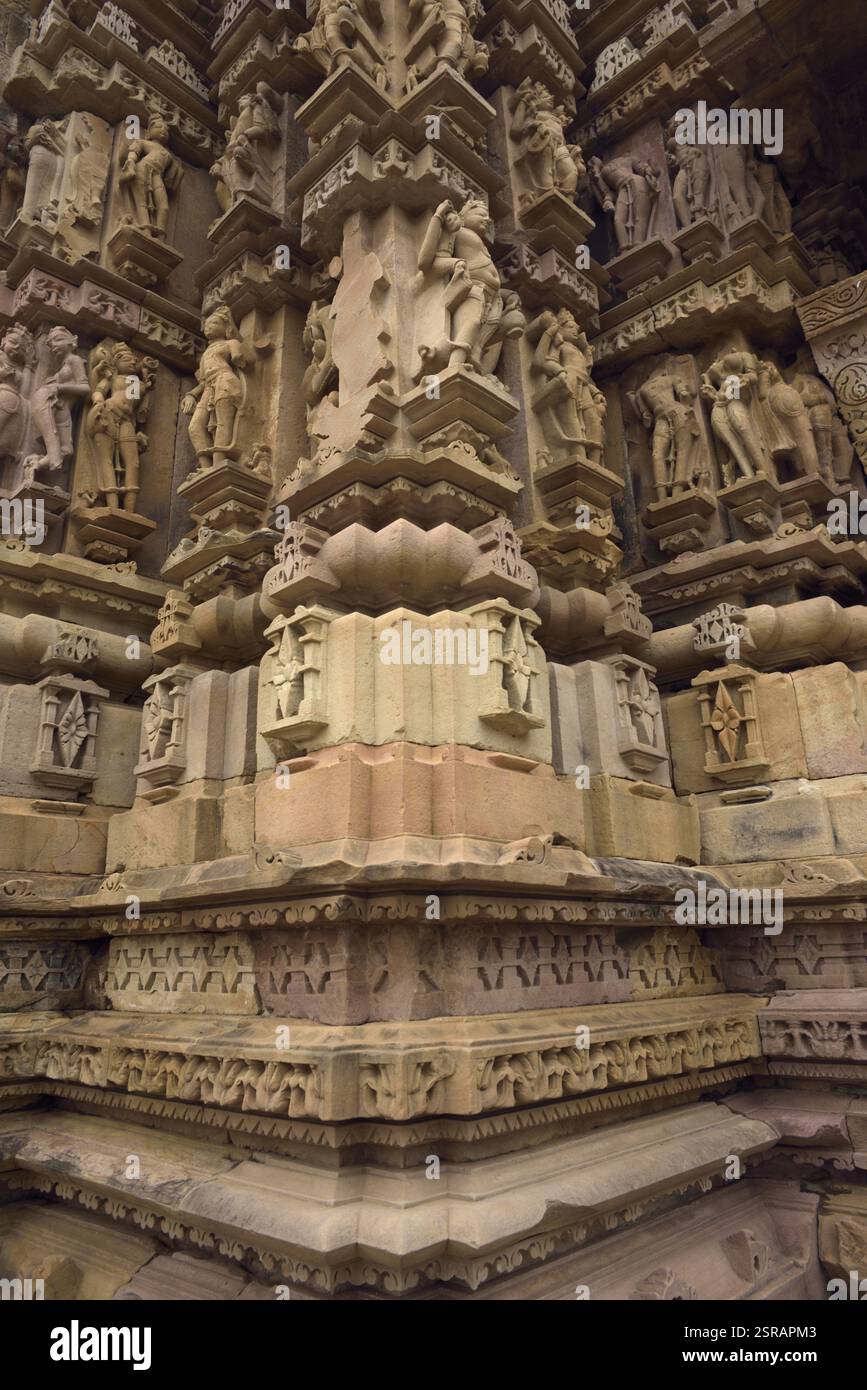 Vamana temple, Khajuraho, Madhya Pradesh, India, Asia Stock Photo - Alamy