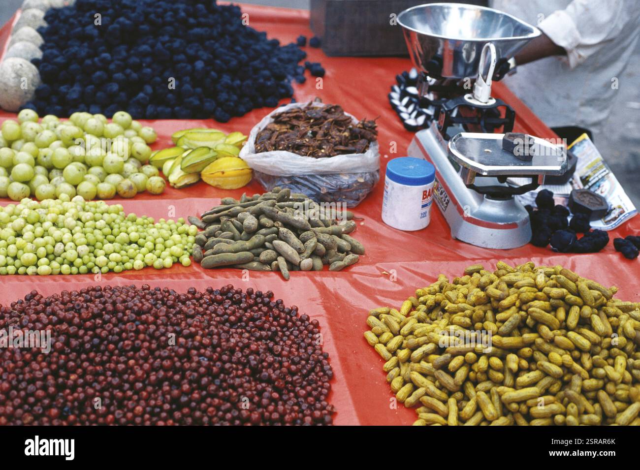 Roadside stall, India, Asia Stock Photo - Alamy