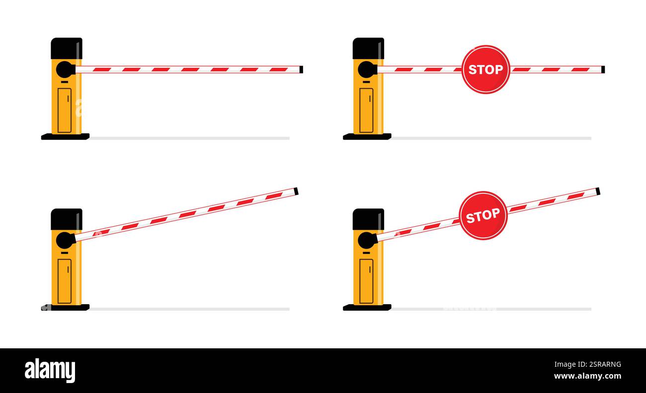 Checkpoint blockade Stock Vector Images - Alamy