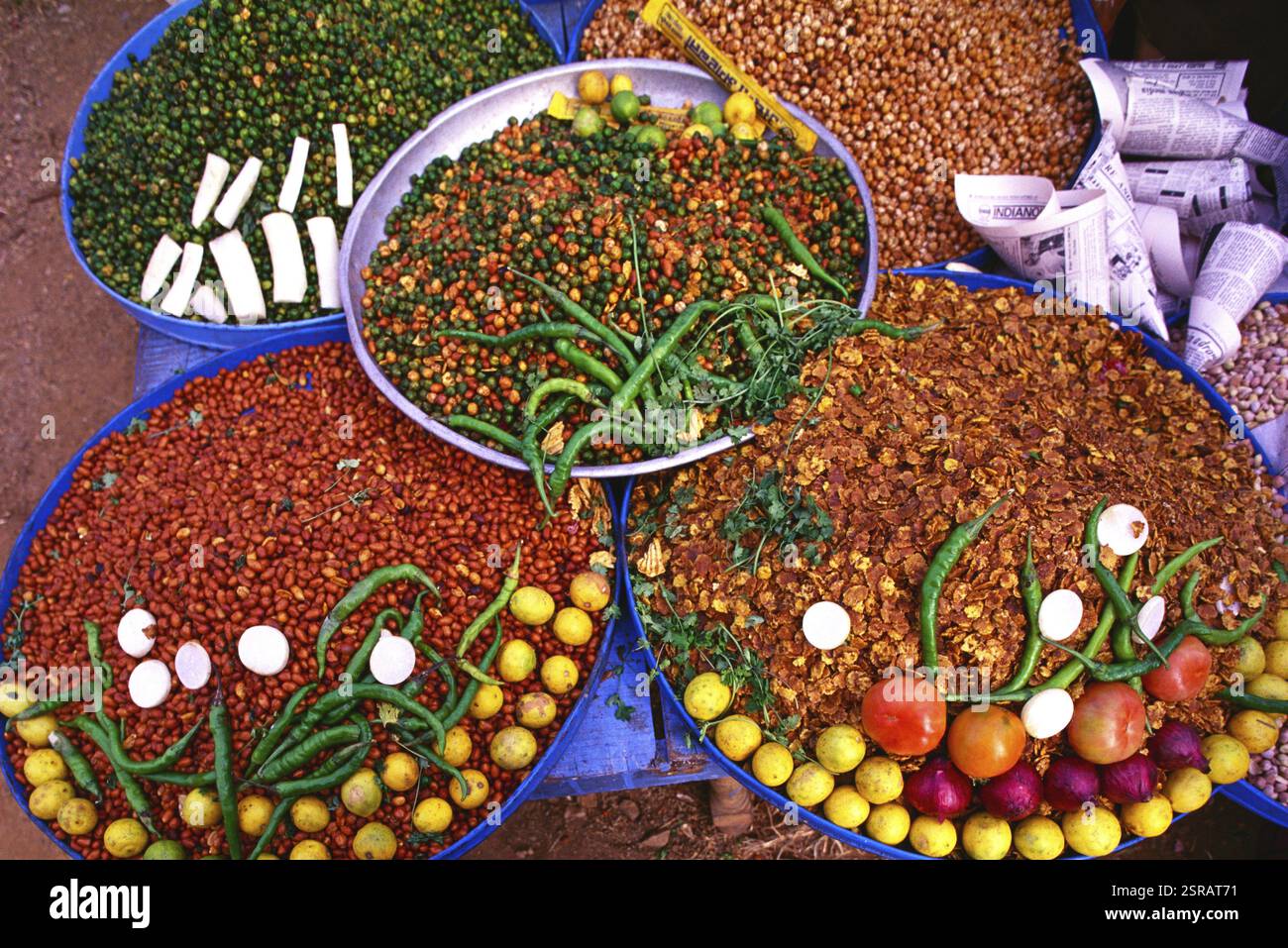 Fried snacks, India, Asia Stock Photo - Alamy