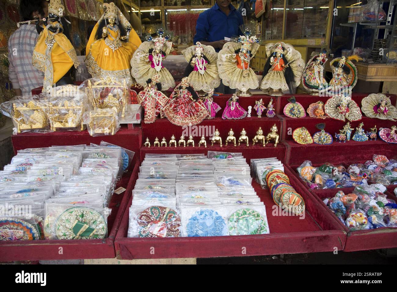 Radha krishna statue, mathura, uttar pradesh, india, asia Stock Photo ...