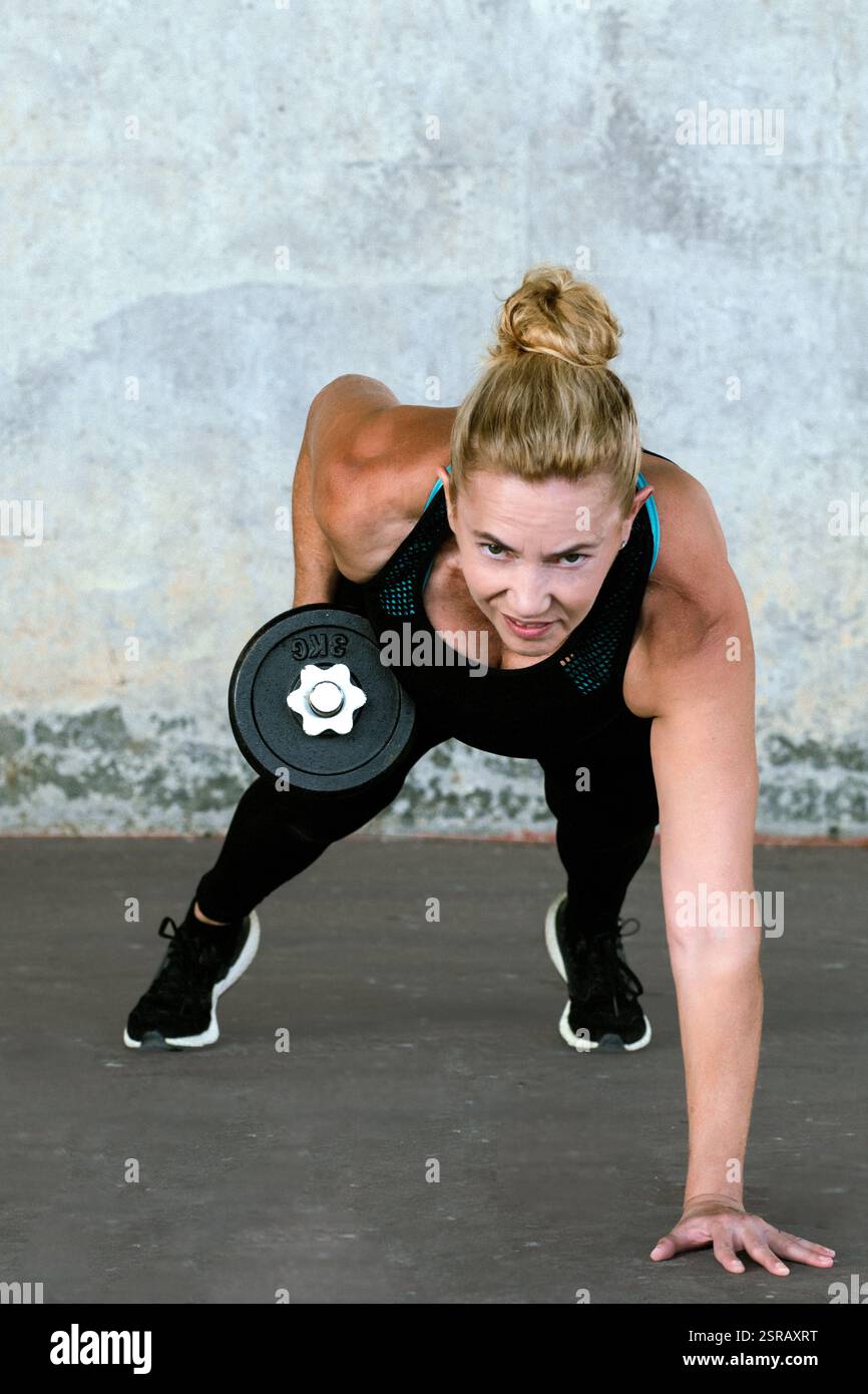 Mature woman in shape thanks to training. High quality photo Stock ...