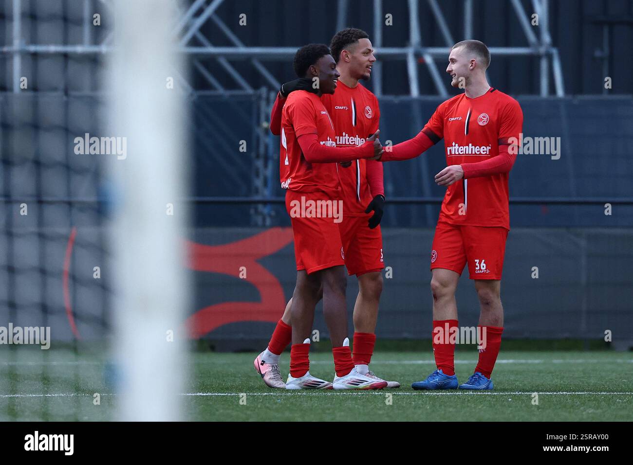 Almere, Netherlands. 15th Feb, 2025. ALMERE, 15-02-2025, Yanmar stadium ...
