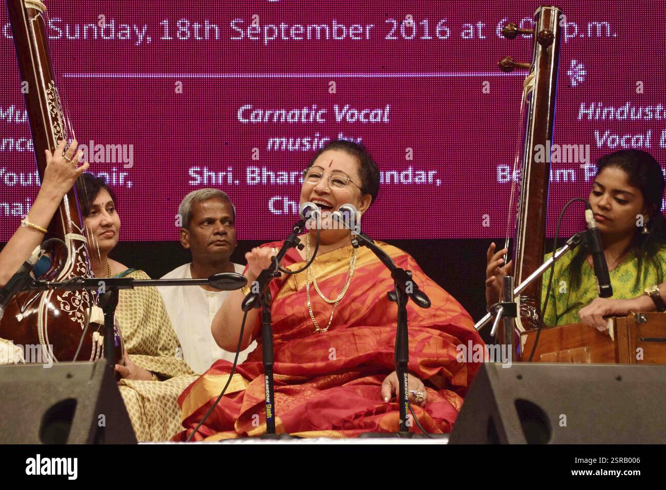 Classical singer Parveen Sultana perform music concert to celebrate the ...