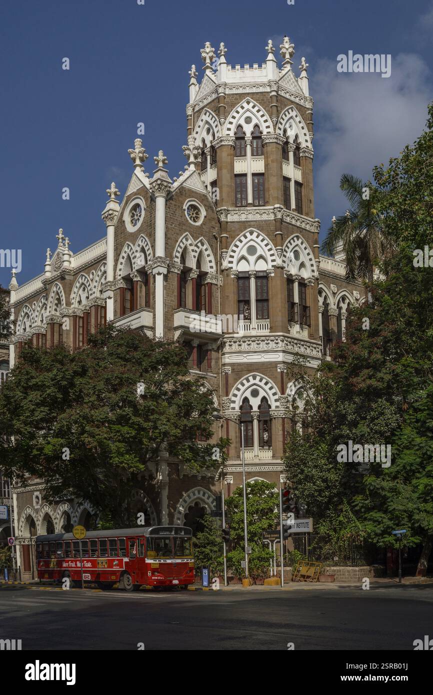 J b petit library building, mumbai, maharashtra, india, asia Stock ...