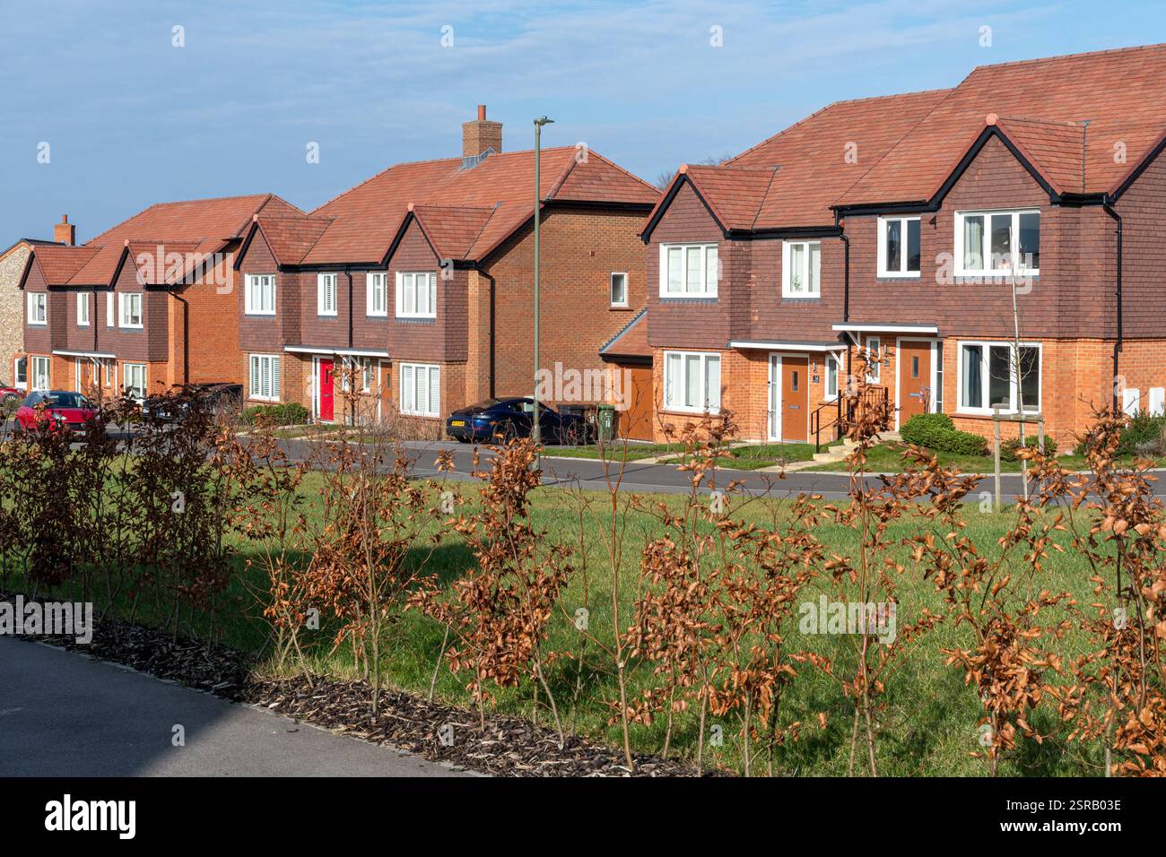 Admiral Park, a new housing development in Tongham, Surrey, England, UK ...