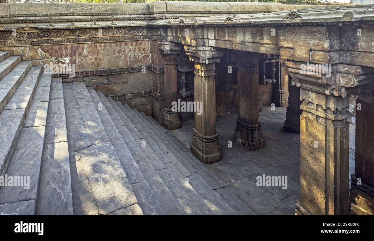 Dada harir step well, ahmedabad, Gujarat, India, Asia Stock Photo - Alamy