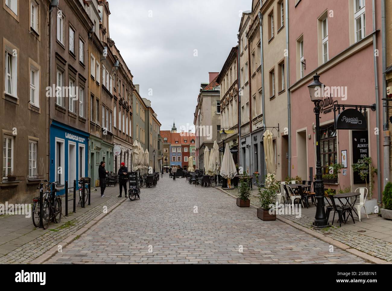 A picture of theWozna Street in Poznan Stock Photo - Alamy