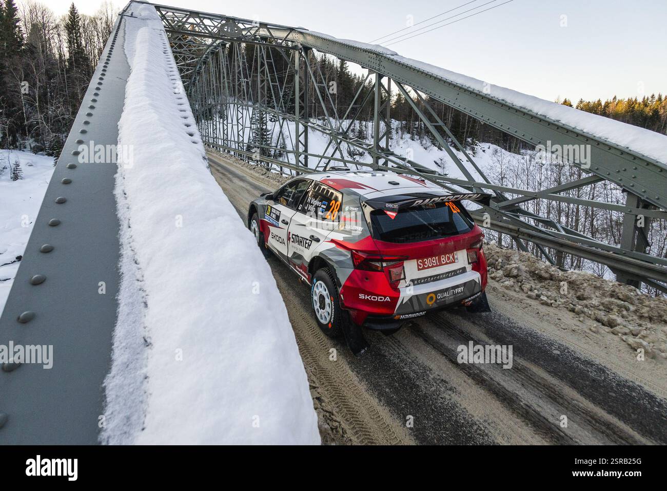 28 Robert VIRVES, Jakko VIILO, Skoda Fabia RS Rally2, action during the ...