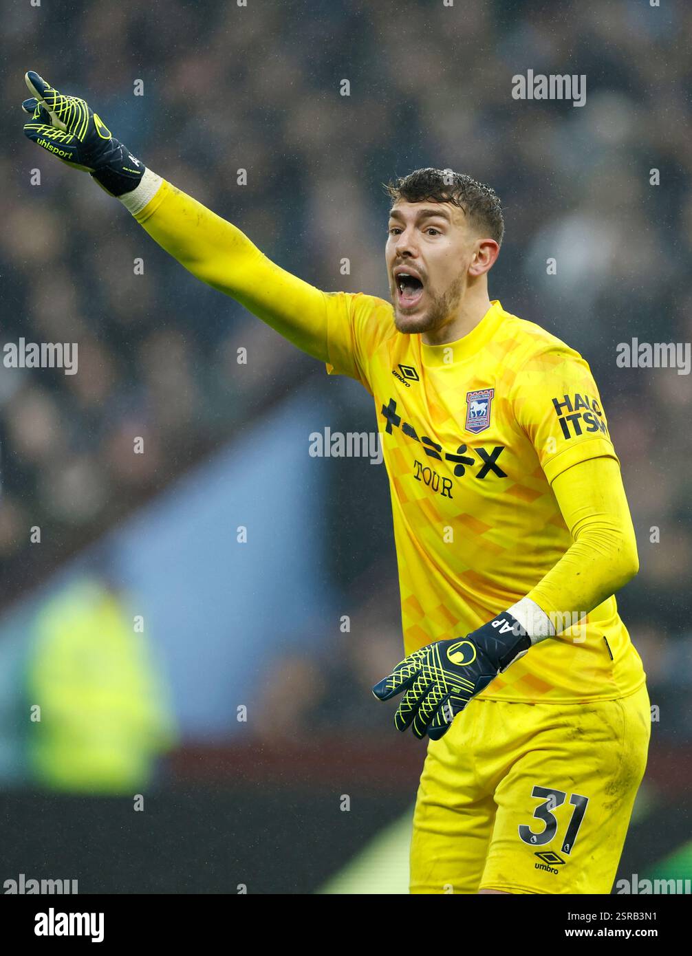 Ipswich Town goalkeeper Alex Palmer during the Premier League match at ...
