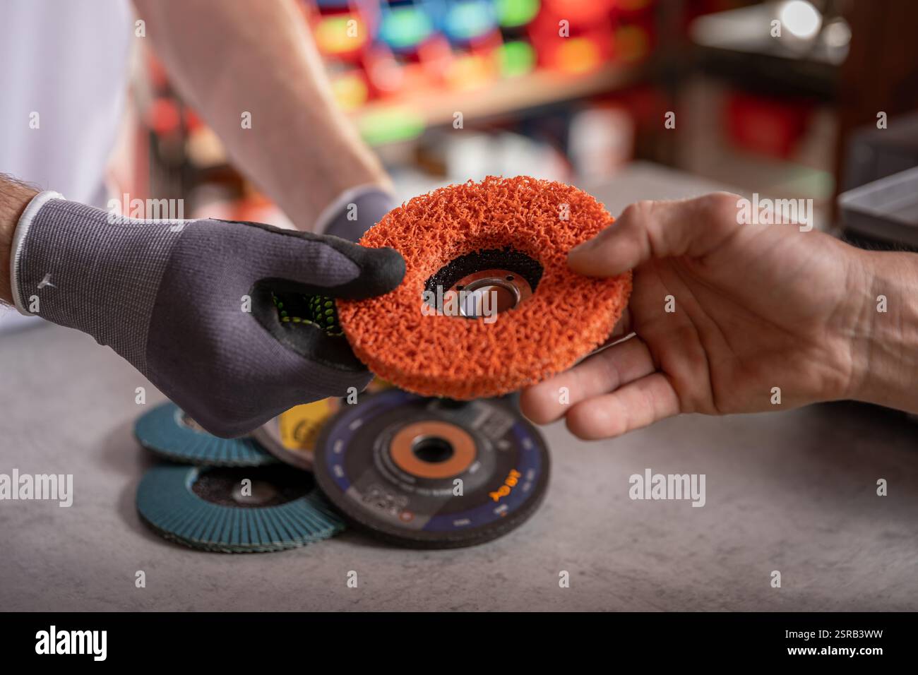 Tool Exchange A Wide Variety of Grinding Discs Currently in Use Across ...