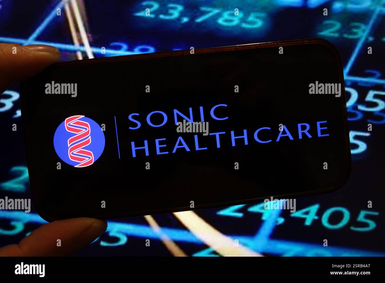 Poland. 14th Feb, 2025. In this photo illustration, the Sonic ...