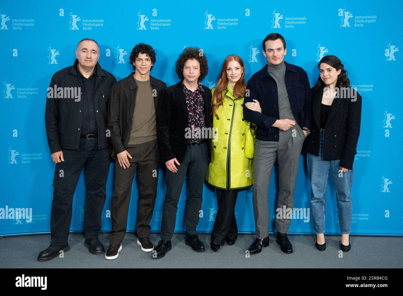 Berlin, Germany. 15th Feb, 2025. Alexander Rodnyansky, Isaac Hernandez ...