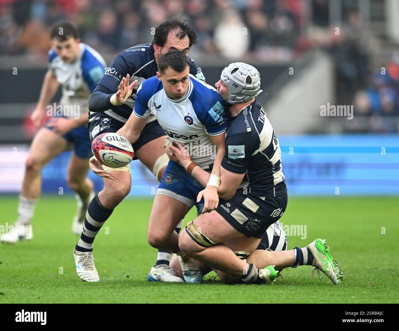 Ashton Gate, Bristol, UK. 15th Feb, 2025. Gallagher Premiership Rugby ...