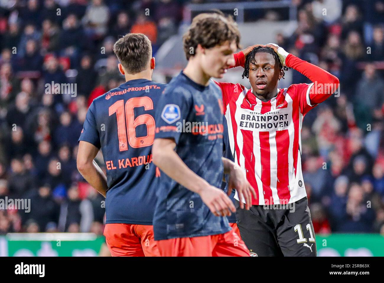 EINDHOVEN, 15-02-2025, Philips Stadium, football, Dutch eredivisie ...