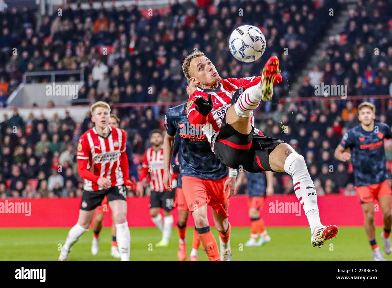 EINDHOVEN, 15-02-2025, Philips Stadium, football, Dutch eredivisie ...