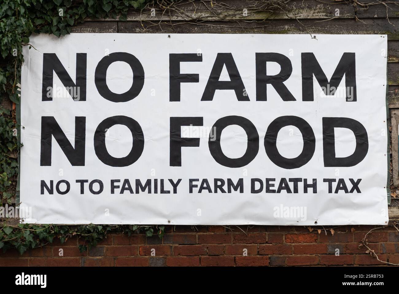 Protest sign on farm hi-res stock photography and images - Alamy