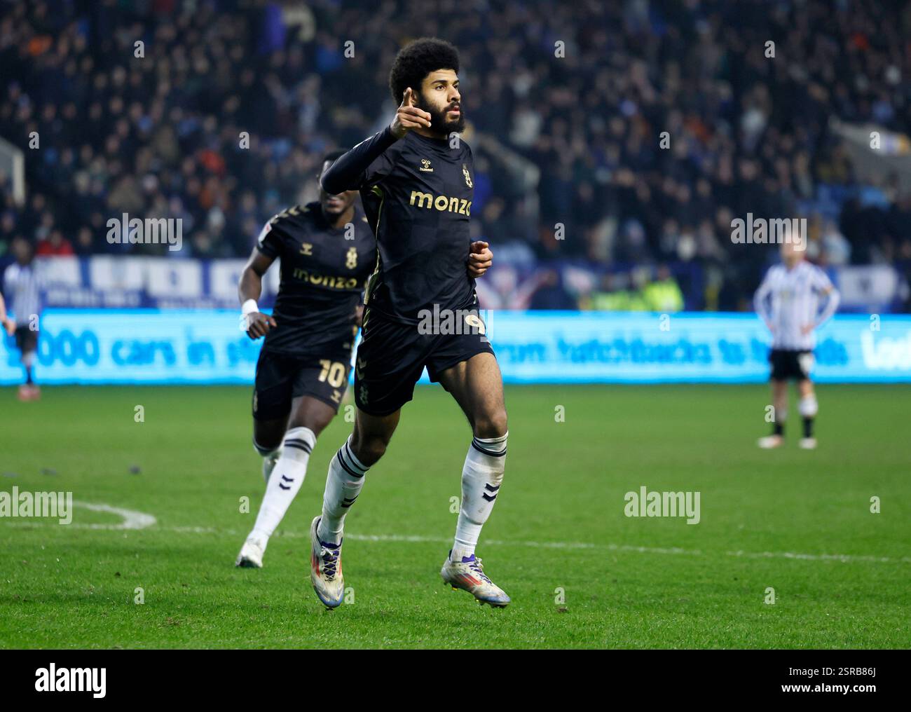 Coventry City's Ellis Simms celebrates after scoring his sides second ...