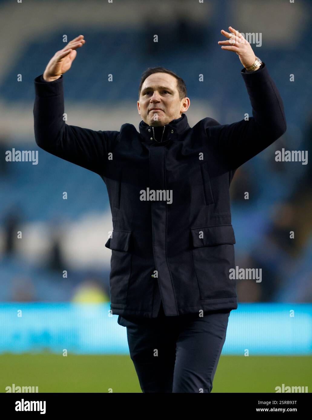 Coventry City head coach Frank Lampard celebrates after the Sky Bet ...