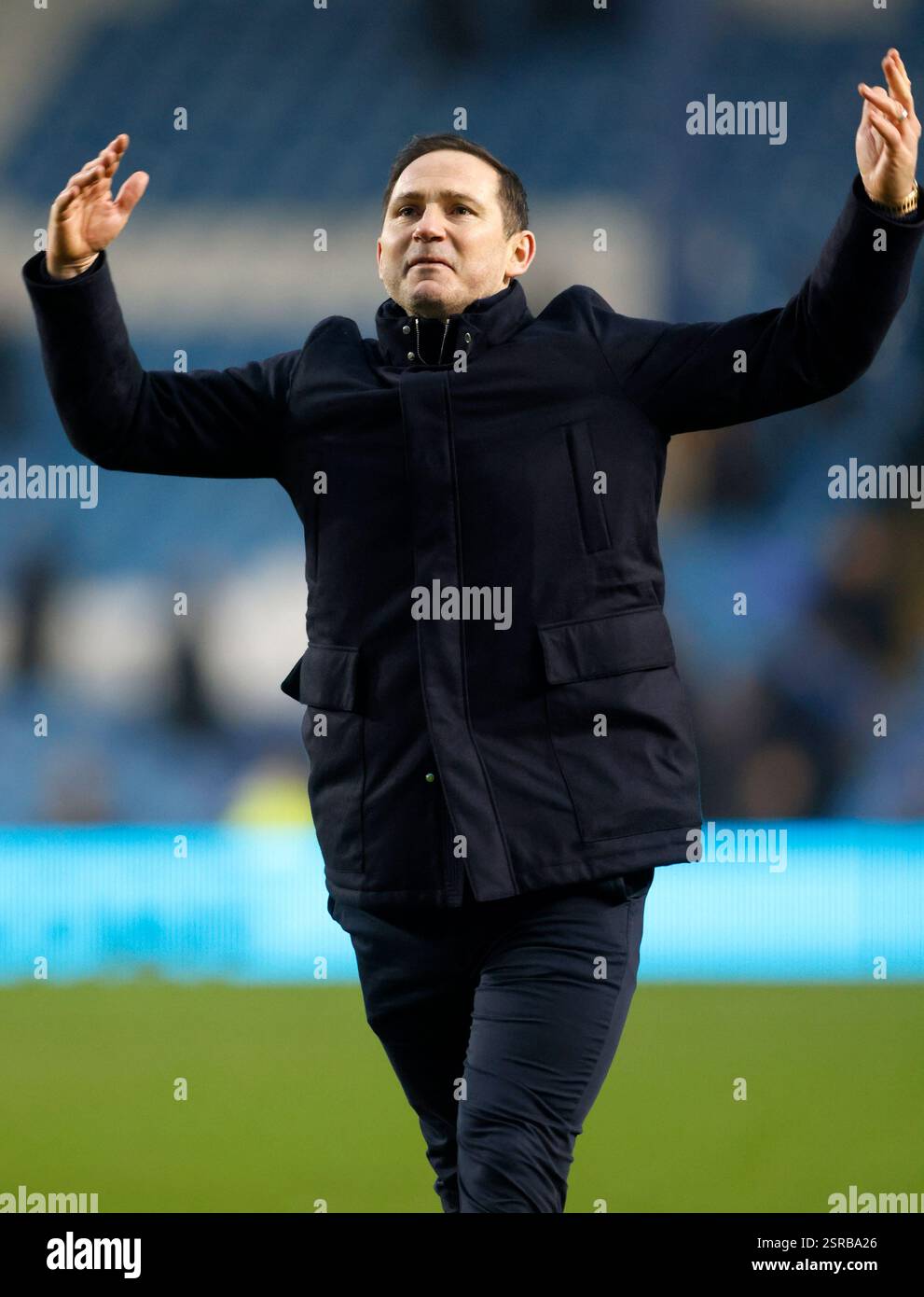 Coventry City head coach Frank Lampard celebrates after the Sky Bet ...