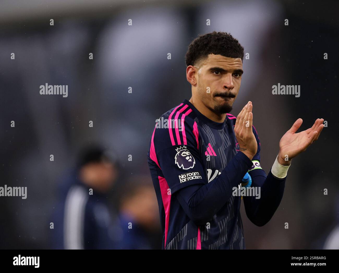 London, UK. 15th Feb, 2025. Morgan Gibbs White of Nottingham Forest ...