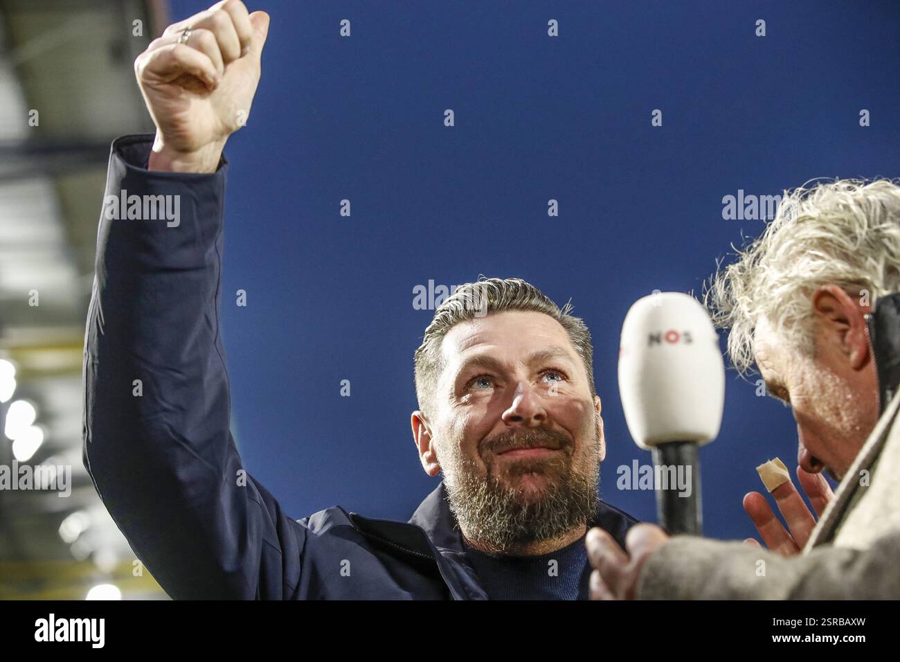 BREDA - Feyenoord coach Pascal Bosschaart during the Dutch Eredivisie ...