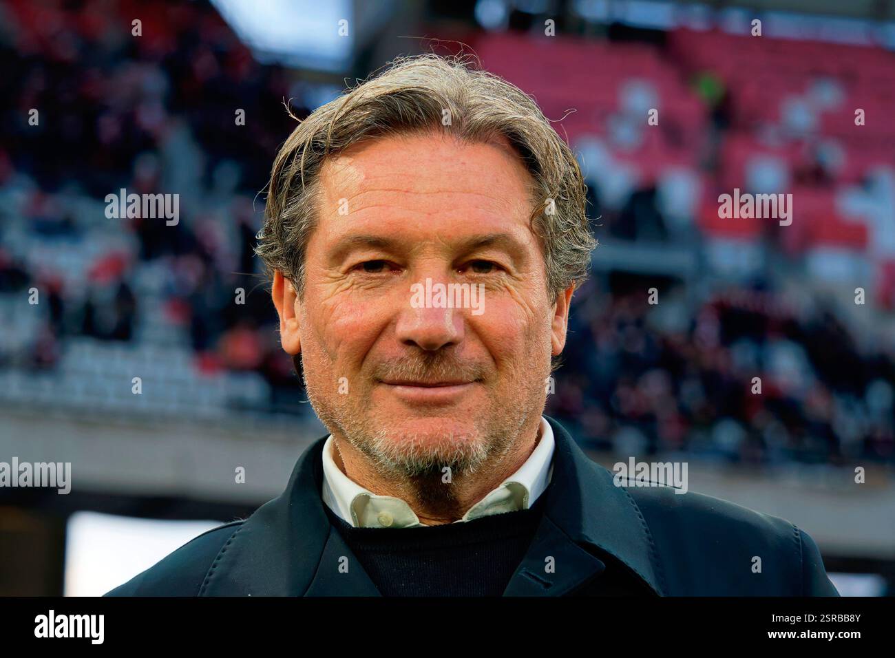 Bari, Italy. 15th Feb, 2025. coach Giovanni Stroppa of US Cremonese ...