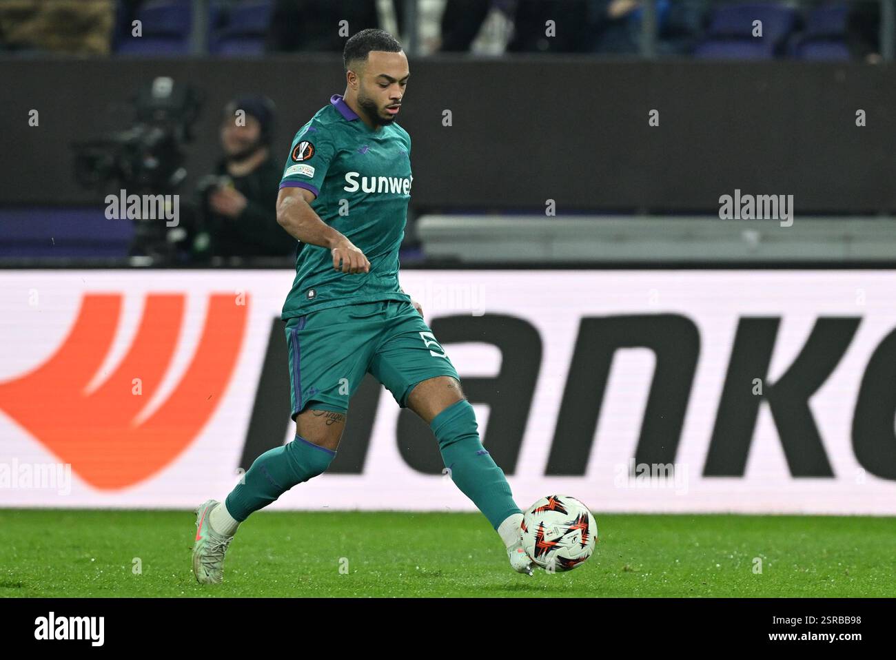 Anderlecht, Belgium. 30th Jan, 2025. Killian Sardella (54) of ...