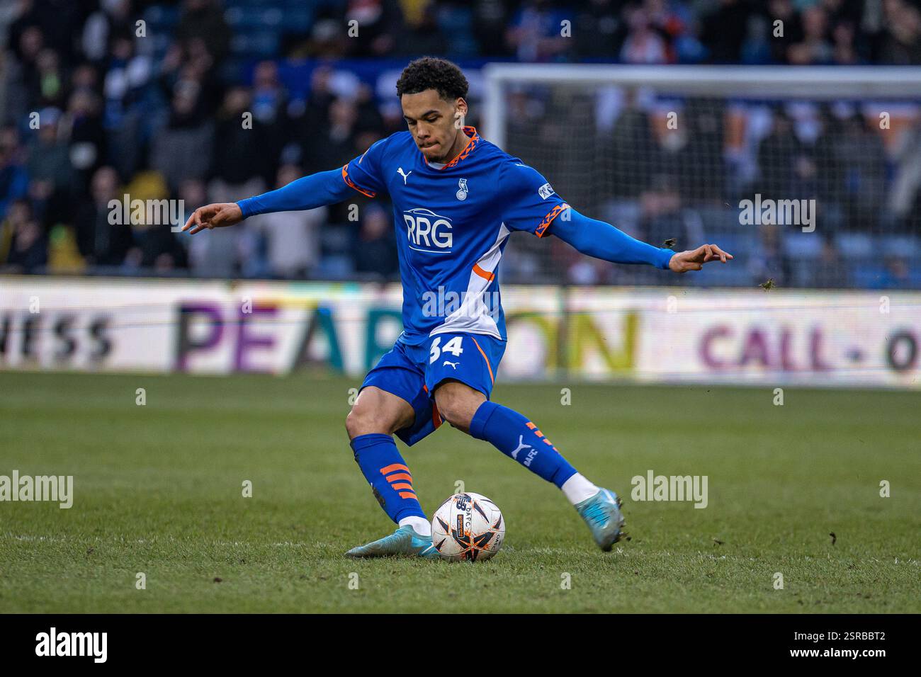 Oldham Athletic's Jake Leake during the Vanarama National League match ...