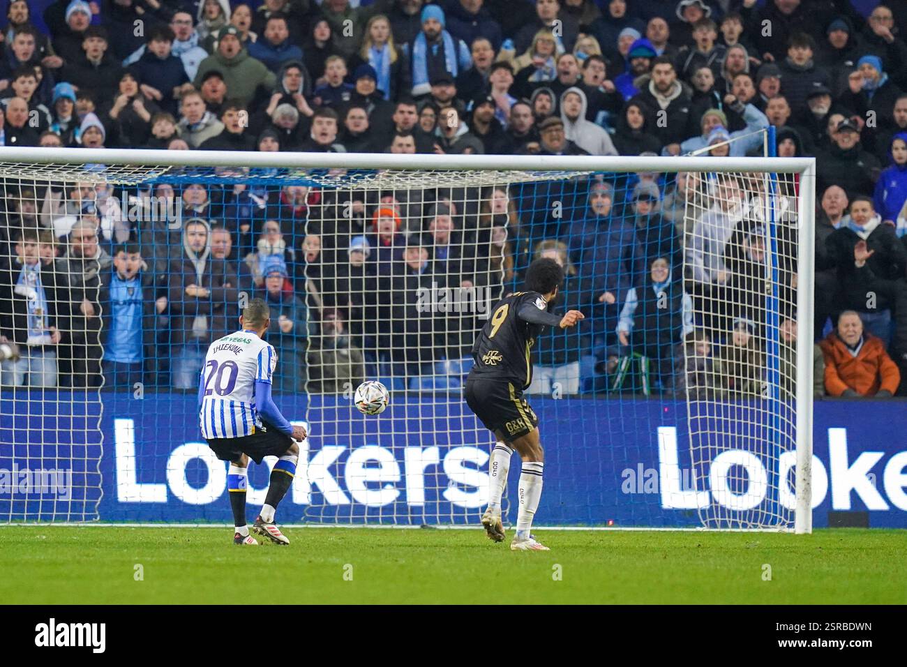 Sheffield, UK. 15th Feb, 2025. Coventry City forward Ellis Simms (9 ...