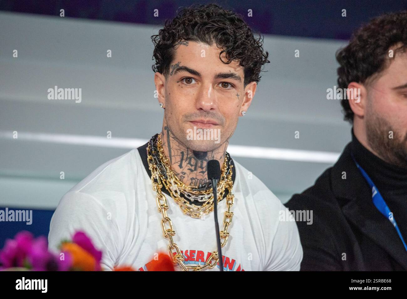 Sanremo, Italy. 15th Feb, 2025. Sanremo, Italy- February 15 2025 ...