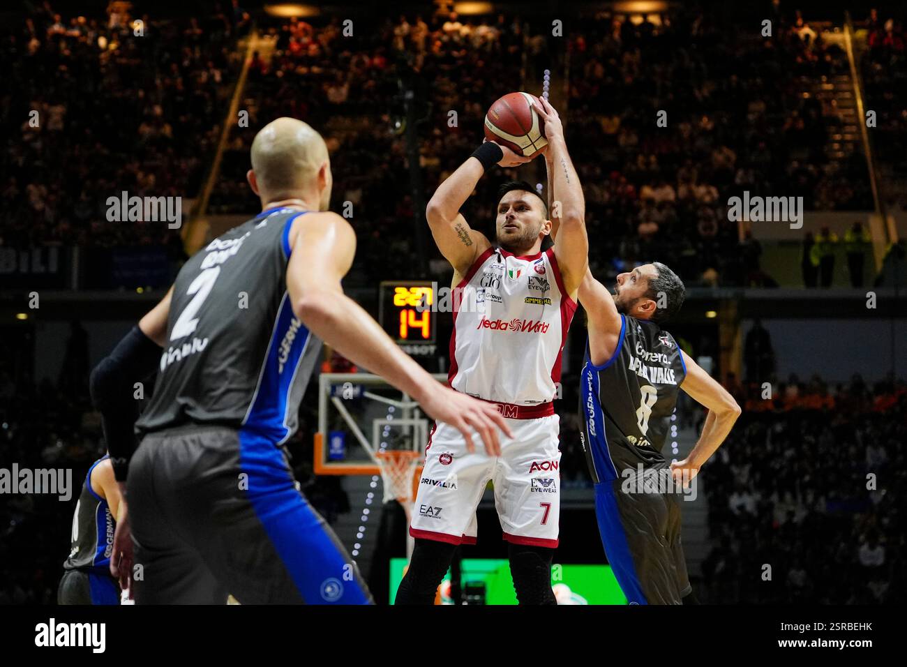 Torino, Italia. 15th Feb, 2025. EA7 Emporio Armani Olimpia Milano ...