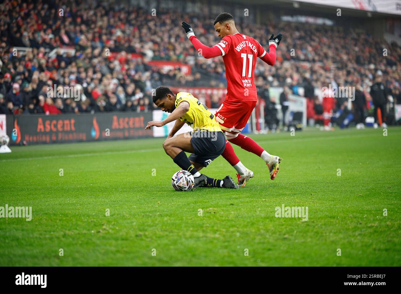 Riverside Stadium, Middlesbrough, UK. 15th Feb, 2025. EFL Championship ...