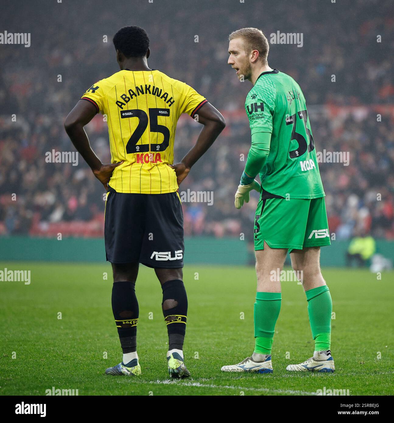 Riverside Stadium, Middlesbrough, UK. 15th Feb, 2025. EFL Championship ...