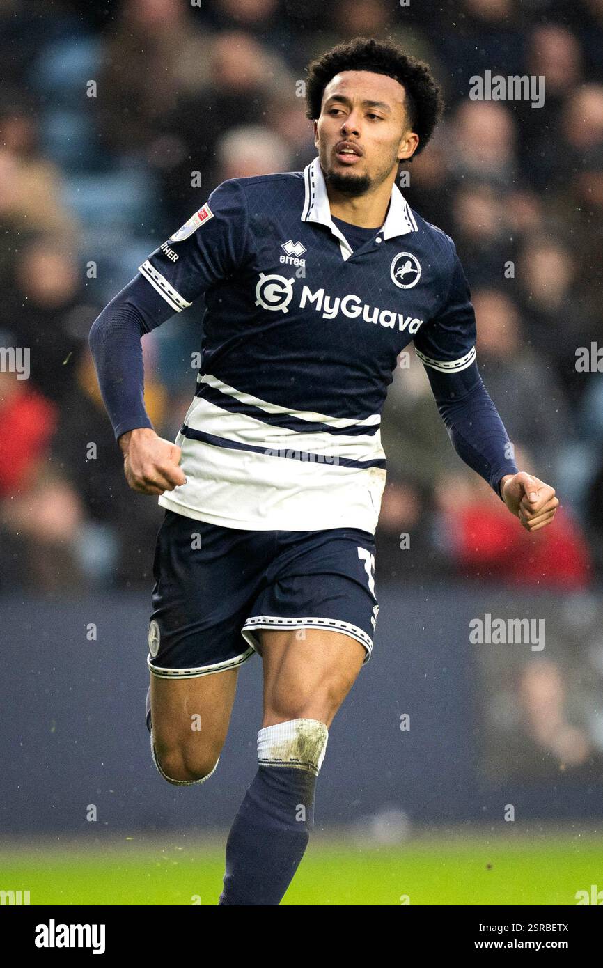 Millwall's Femi Azeez during the Sky Bet Championship match at The Den ...