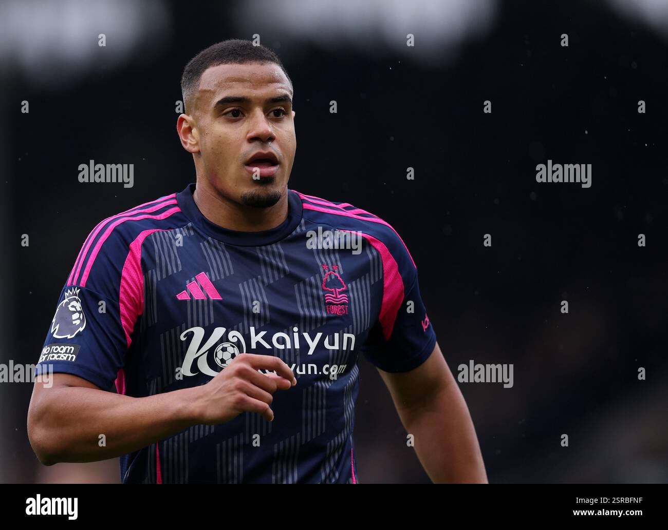 London, UK. 15th Feb, 2025. Murillo of Nottingham Forest during the ...