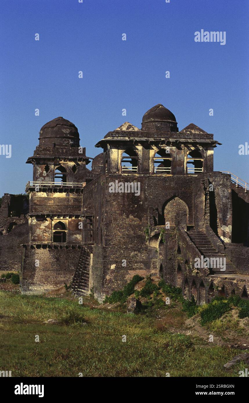Jahaz mahal Royal Enclave, Mandu, Madhya Pradesh, India, Asia Stock ...
