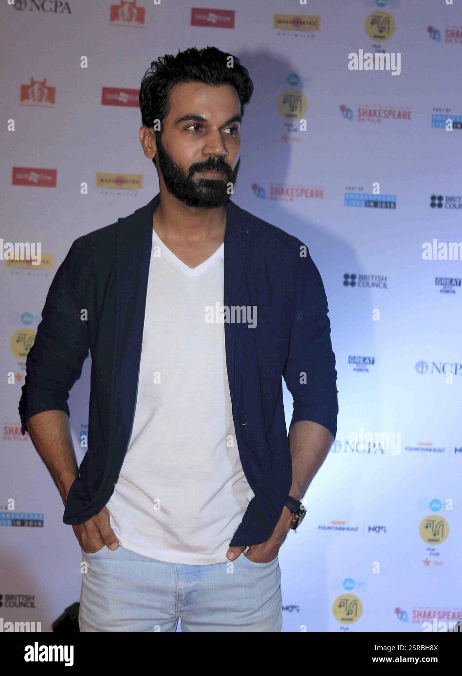 Bollywood actor Raj Kumar Yadav during actor Aamir Khan conversation ...