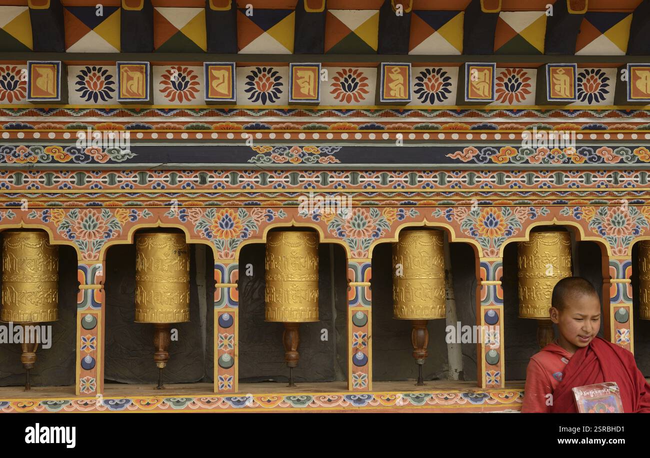 Child monk at monastery, Bhutan, asia, Asia Stock Photo - Alamy