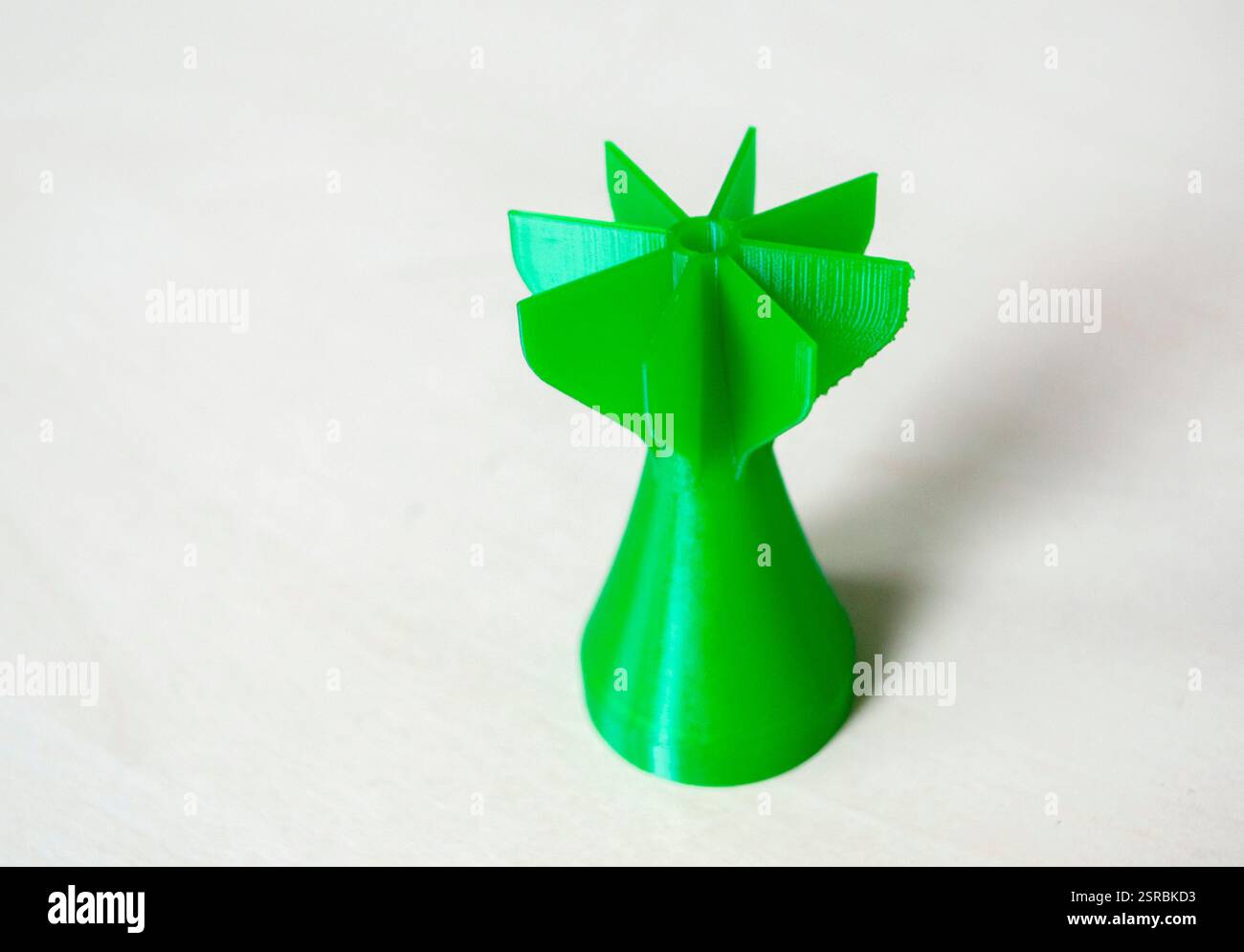 Prototype model of rocket bomb tip printed on 3D printer. Small models ...