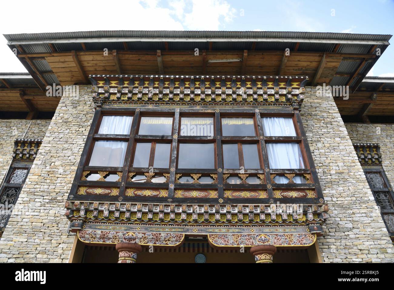 Window, National Museum, Paro, Bhutan, Asia Stock Photo - Alamy