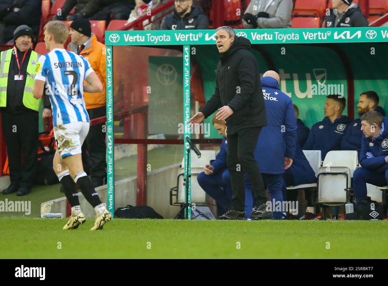 Oakwell Stadium, Barnsley, England - 15th February 2025 Michael Duff ...