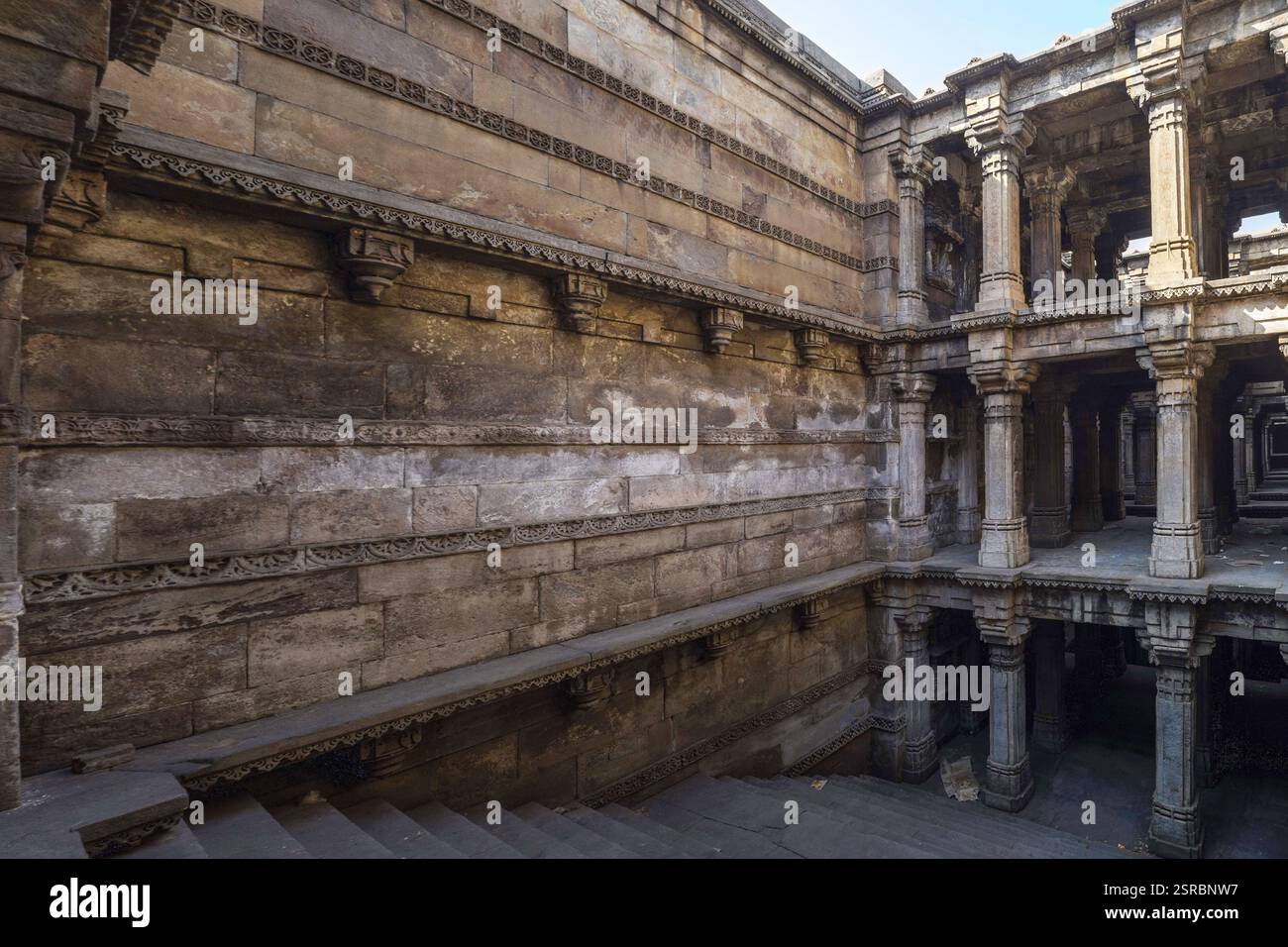 Dada harir step well, ahmedabad, Gujarat, India, Asia Stock Photo - Alamy