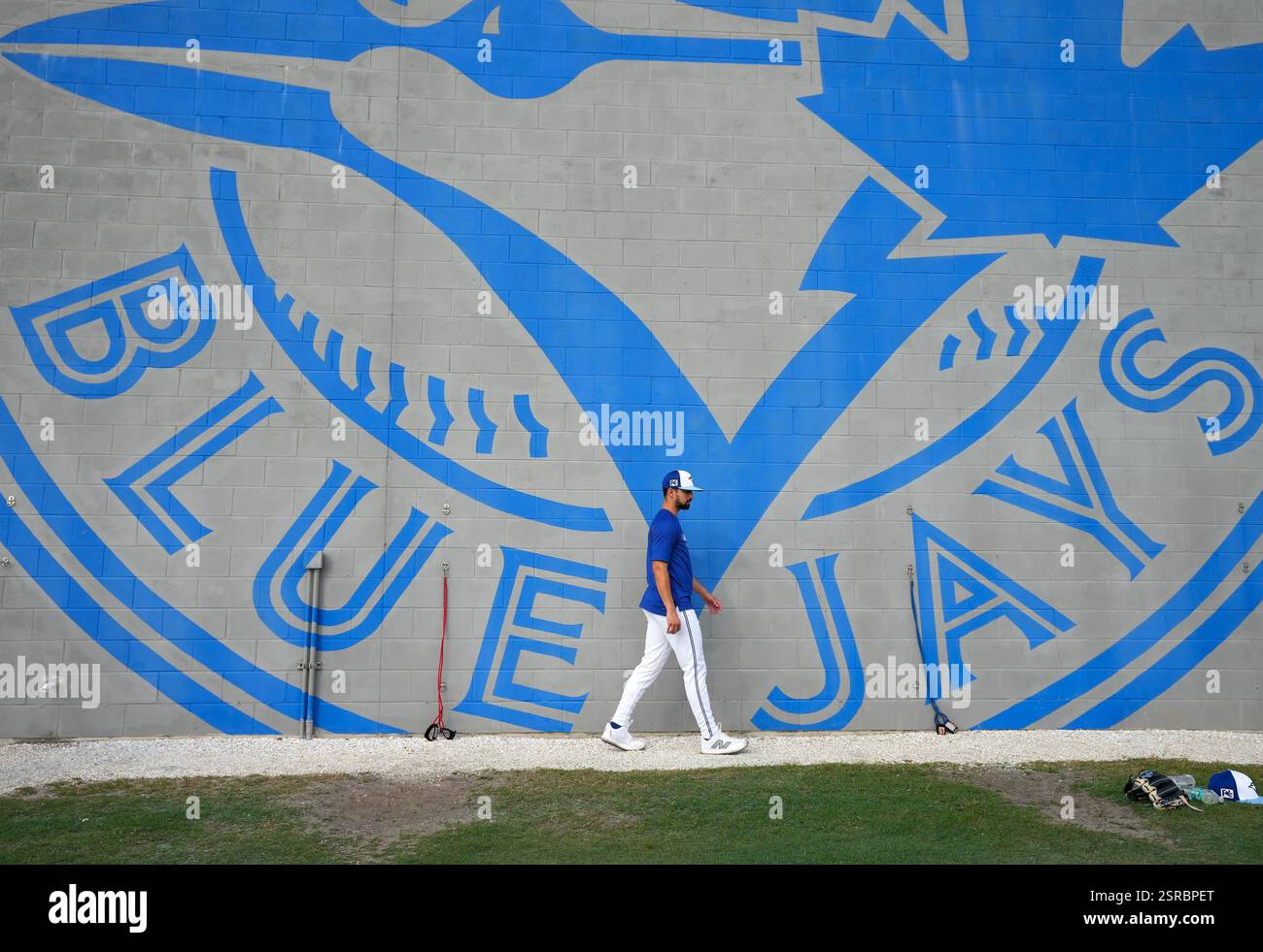 Dunedin, United States. 15th Feb, 2025. Toronto Blue Jays pitcher Nick ...