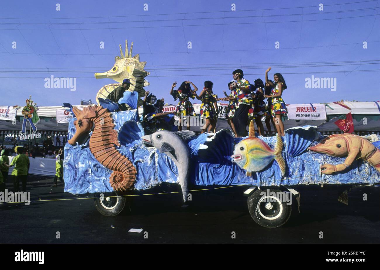 Float in goa carnival, panjim, goa, india Stock Photo - Alamy